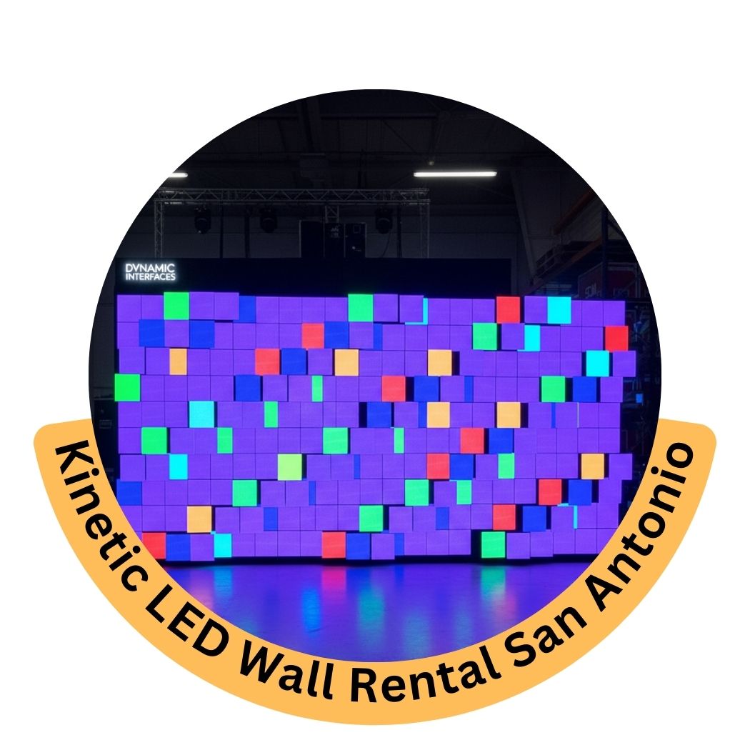 Kinetic LED Wall Rental | San Antonio Video Walls
